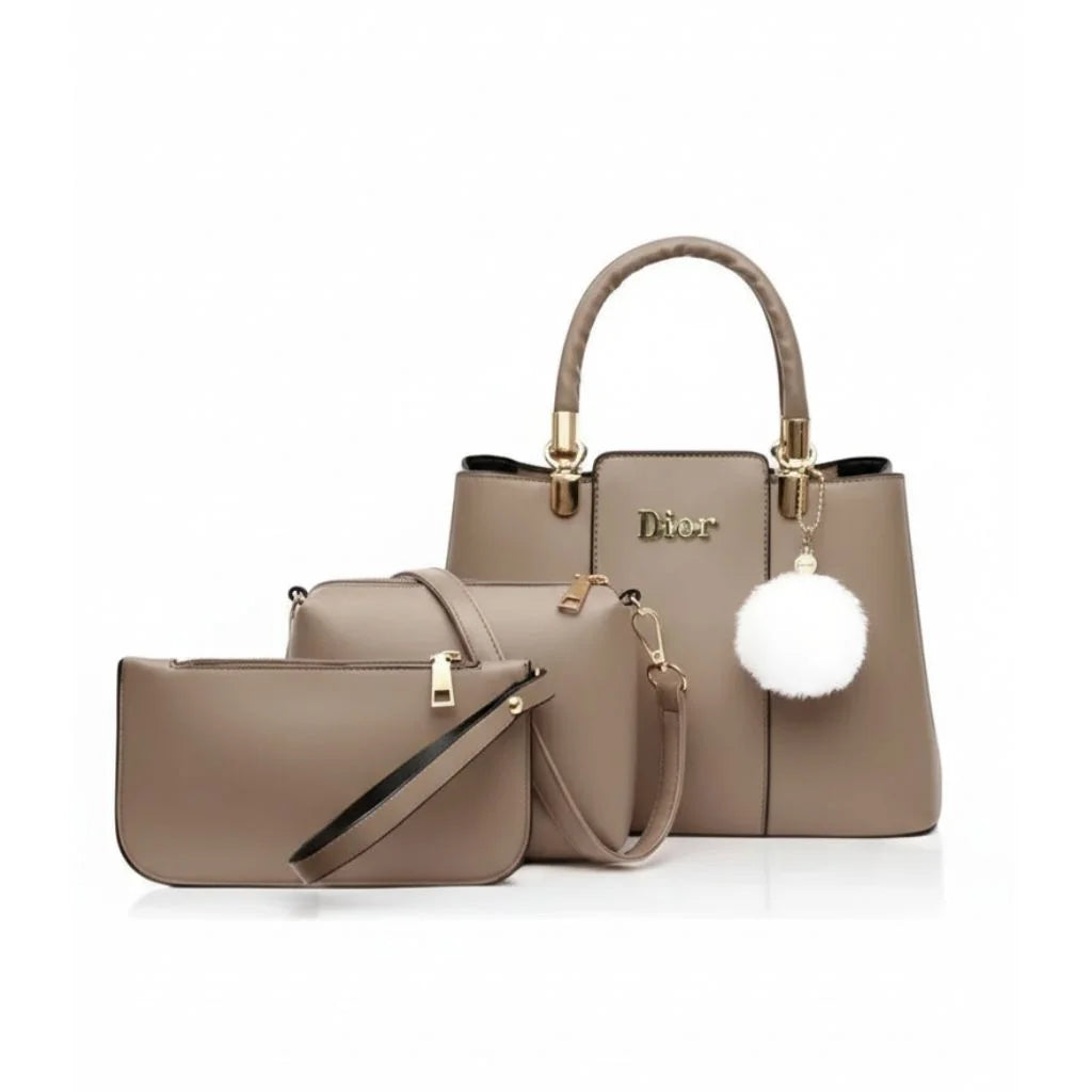 Aurelia Elite 3-Piece Tote Set – Bagsvilla.pk